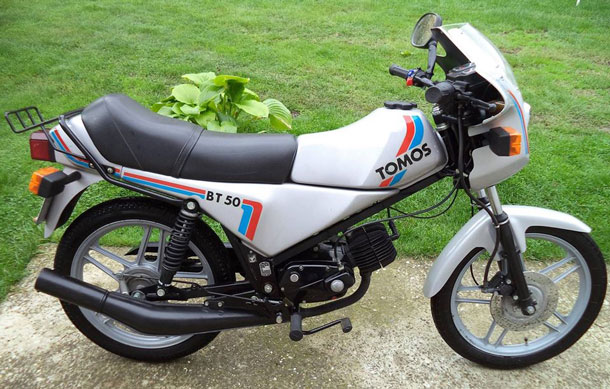 Tomos istorija - BT 50, pravi sportski Tomos - Moto Berza